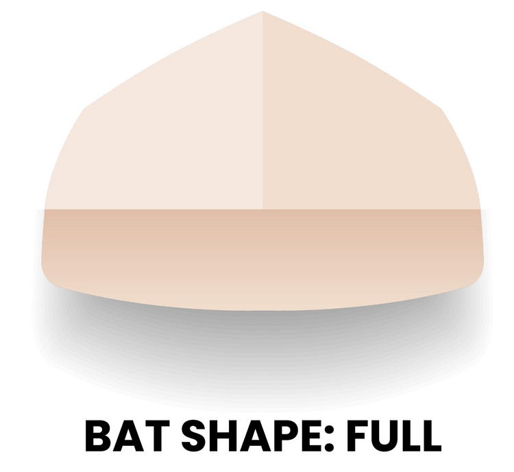9 Must-Know Facts About Full Profile Bat Shapes | Trogon Cricket